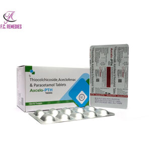 Thiocolchicoside, Aceclofenac, and Paracetamol Tablets Manufacturer ...